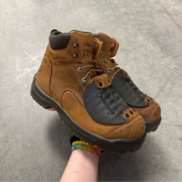 Red Wing Shoes | Shoes | Red Wing Steel Toe Boots 24311 Worx Brown ...